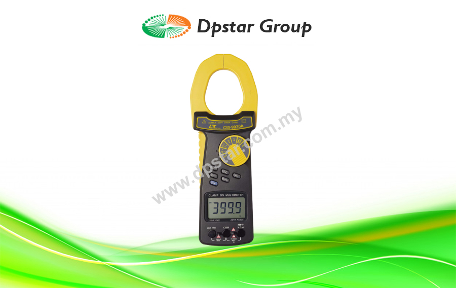2000A DCA/ACA Clamp Meter + DMM, True RMS – Lutron CM-9930 – Dpstar Group
