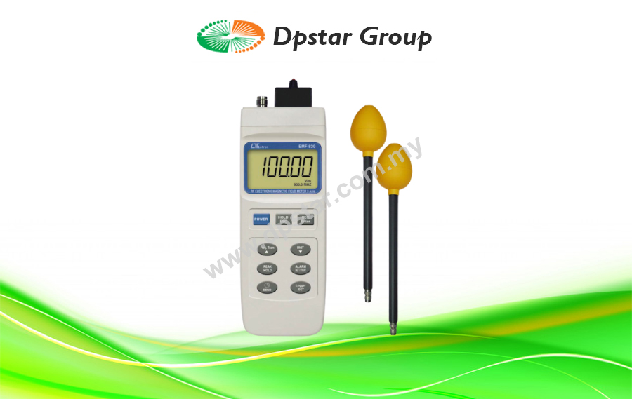 3 Axis RF Electromagnetic Field Meter – Lutron EMF-839 - Dpstar Group