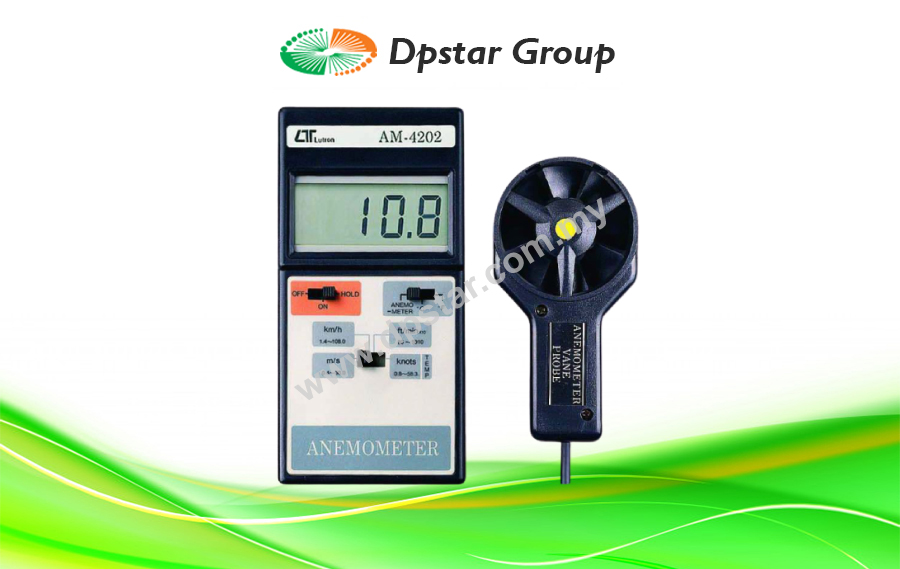 Anemometer – Lutron AM-4202 – Dpstar Group