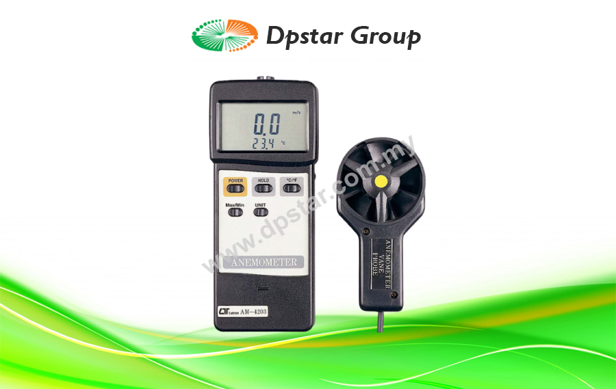 Anemometer – Lutron AM-4203 – Dpstar Group