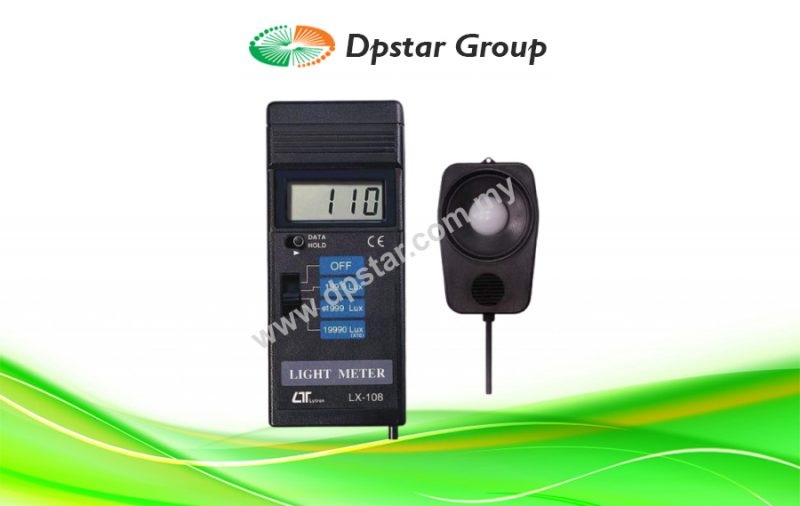 Light Meter – Lutron LX-108 – Dpstar Group