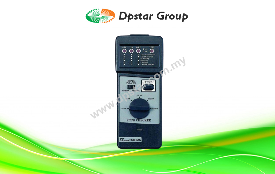 RCCB Tester (Residual Current Breaker Tester) – Lutron RCB-220V ...
