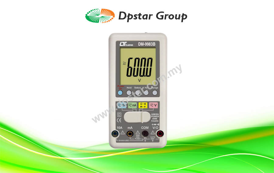 Smart Multimeter - Lutron DM-9983B - Dpstar Group