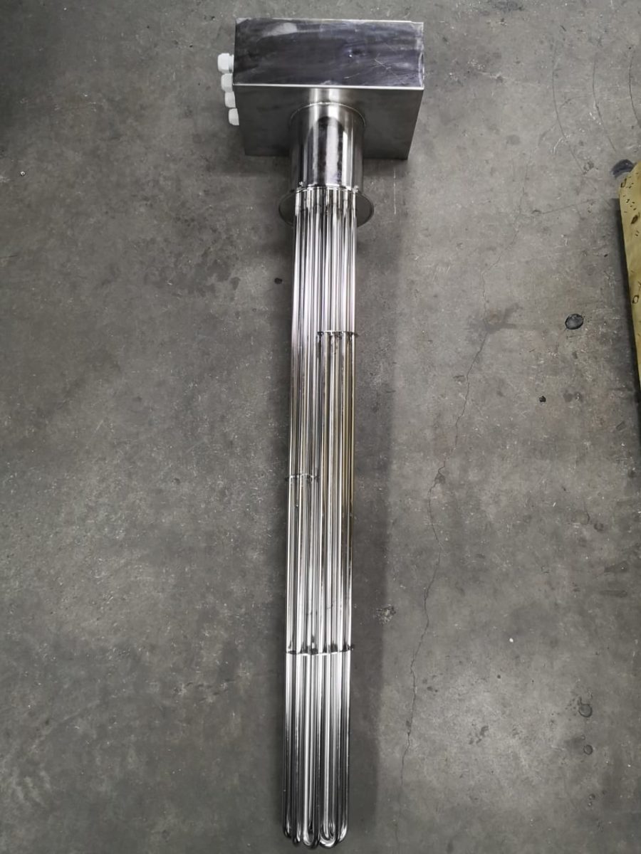 Sanitary Immersion Heater For Loops Of Water For Injection (WFI ...